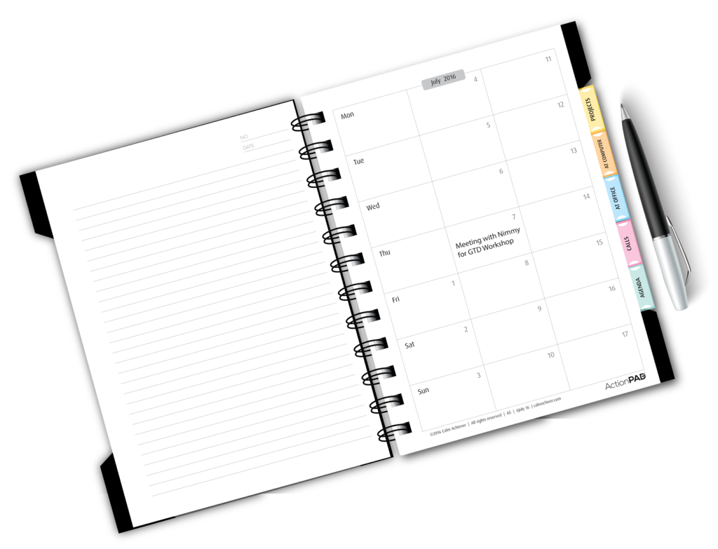 ActionPad - Get Your Life Under Control - Calm Achiever